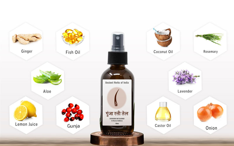 gunja (Ratti) Oil गंजेपन का तेल -नए बाल उगाने का उपाय